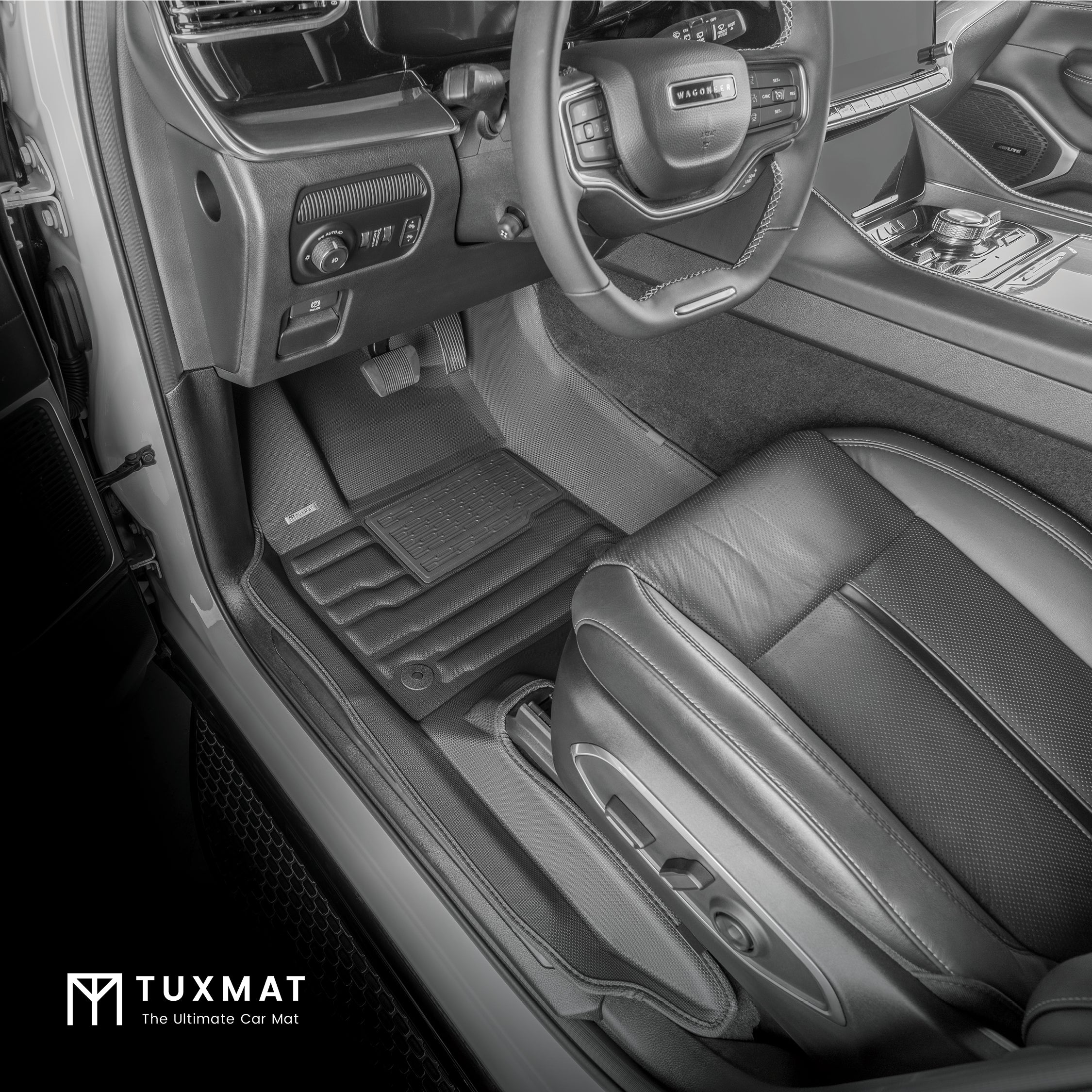 Grand Wagoneer Custom Car Mats | Extreme Coverage | TuxMat