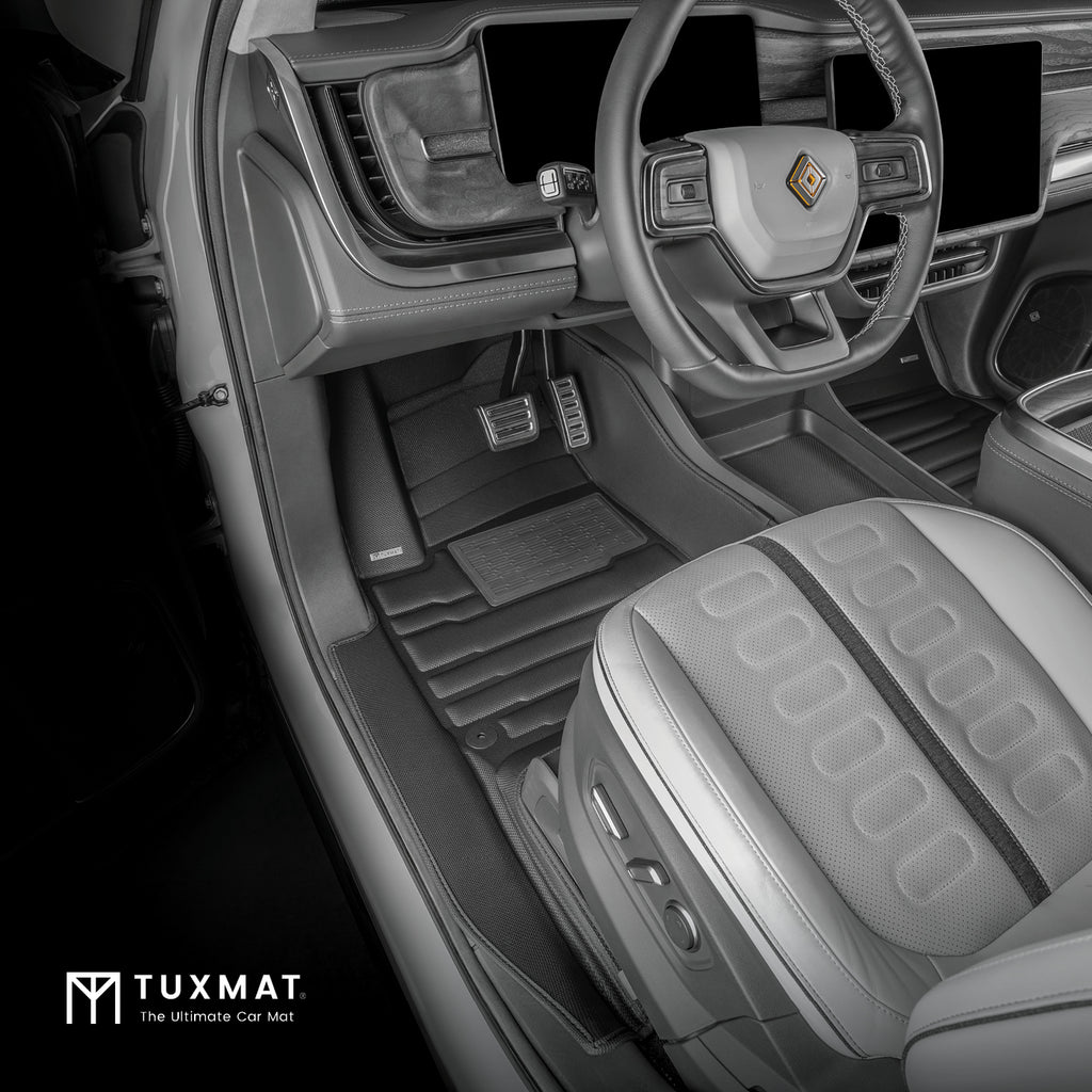Rivian R1S Custom Car Mats | Extreme Coverage | TuxMat
